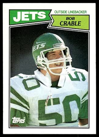 Amazon.com: 1987 Topps #138 Bob Crable RC : Collectibles & Fine Art