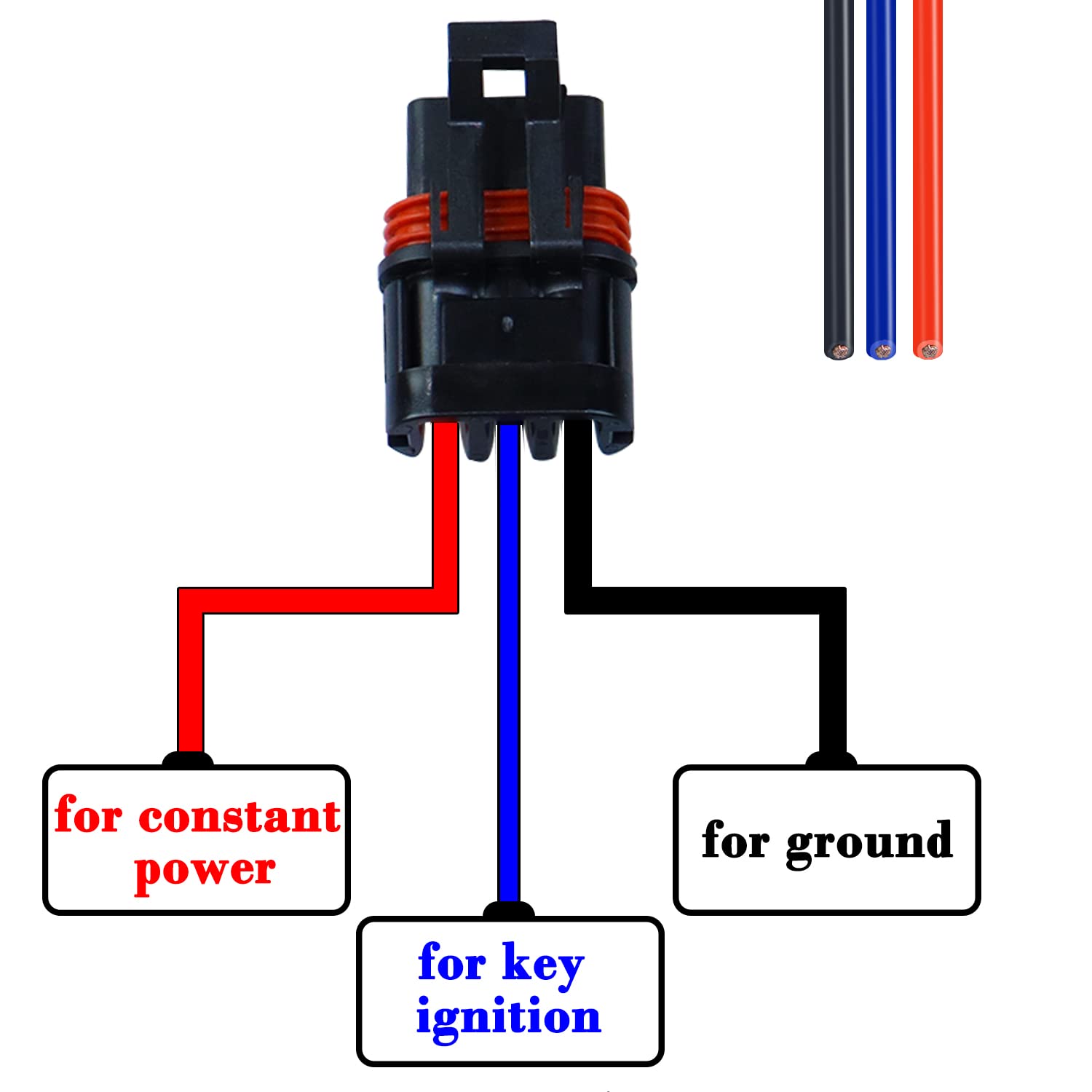 Snapklik.com : Pulse Power Plug Pigtail Connector Pulse Bar Connectors