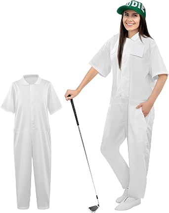 Amazon.com: Mepase 54 Pcs Halloween Master Caddy Costume Women Golf ...