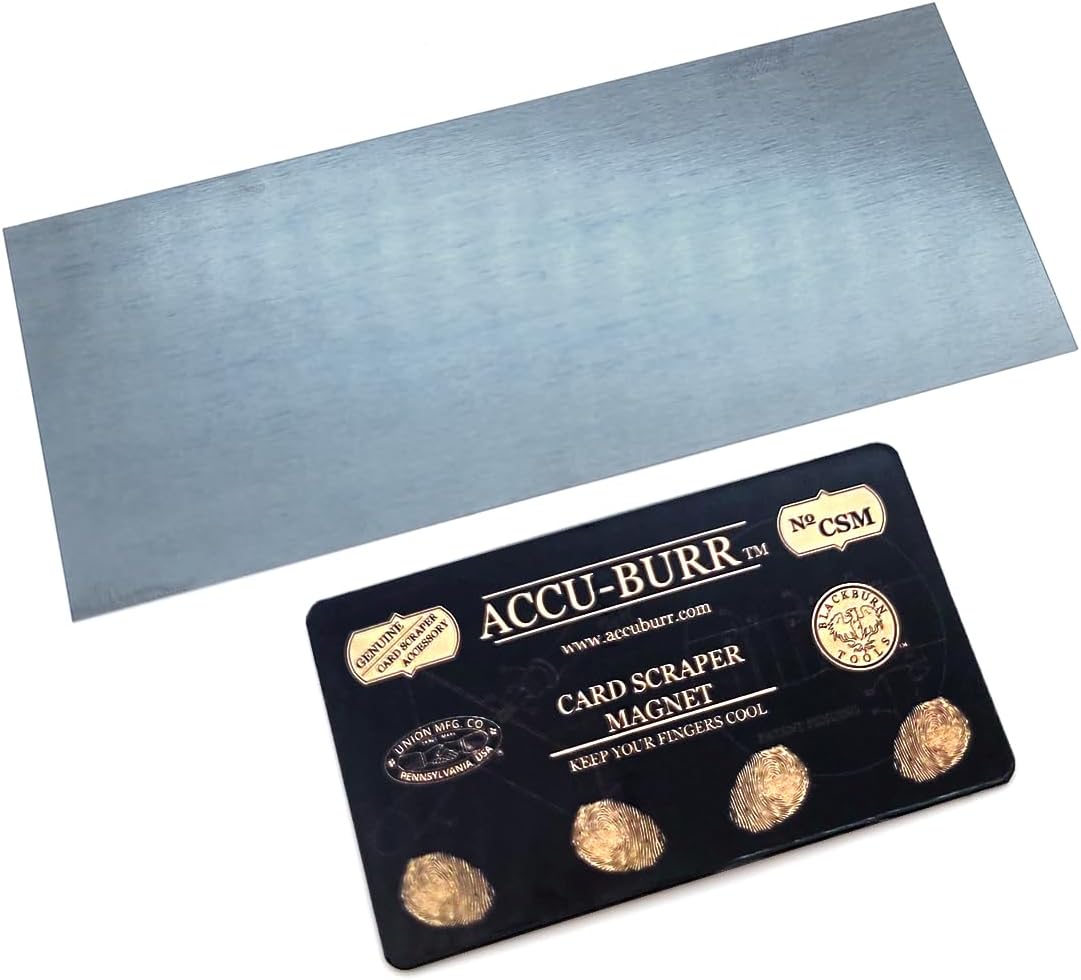 Accu-Burr Junior Dual-Sided Card Scraper Burnisher 3/16” Diameter Solid ...
