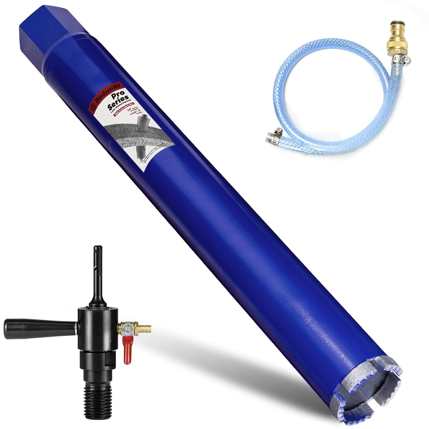 DaduoRi 2" Pro Core Drill Bit with SDS Plus Water Injection Adapter (1 ...