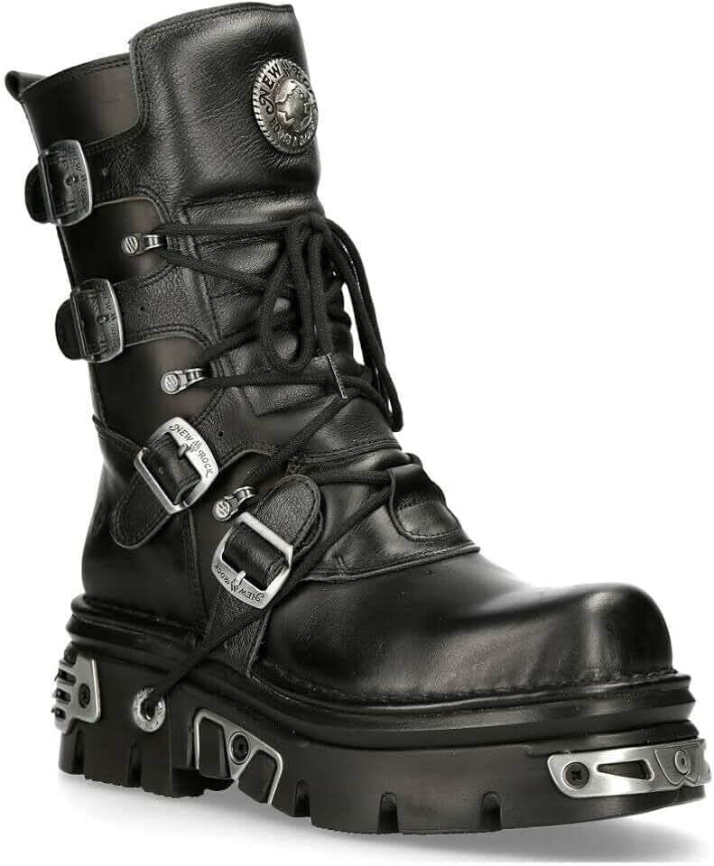 Amazon.com: New Rock - Men's Boots / Men's Shoes: Clothing, Shoes & Jewelry