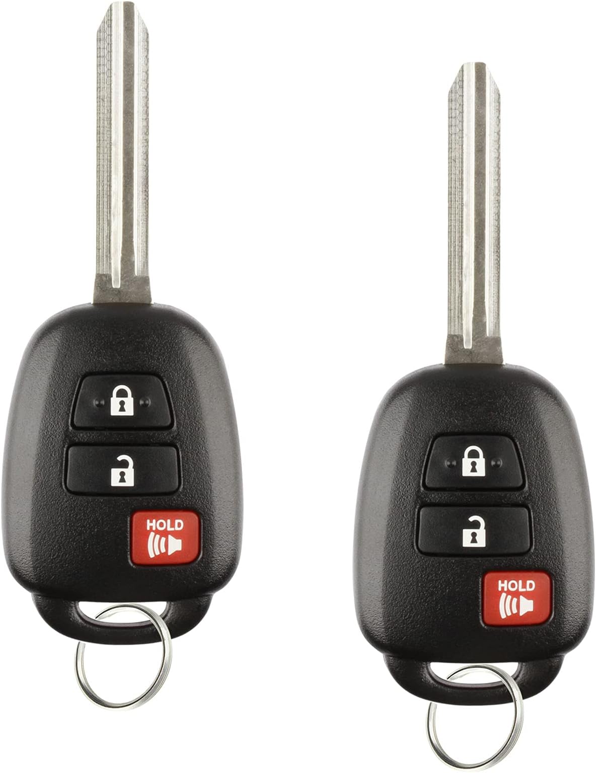 Amazon.com: 2x Keyless Entry Remote for Toyota Key Fob GQ4-52T, H Chip ...