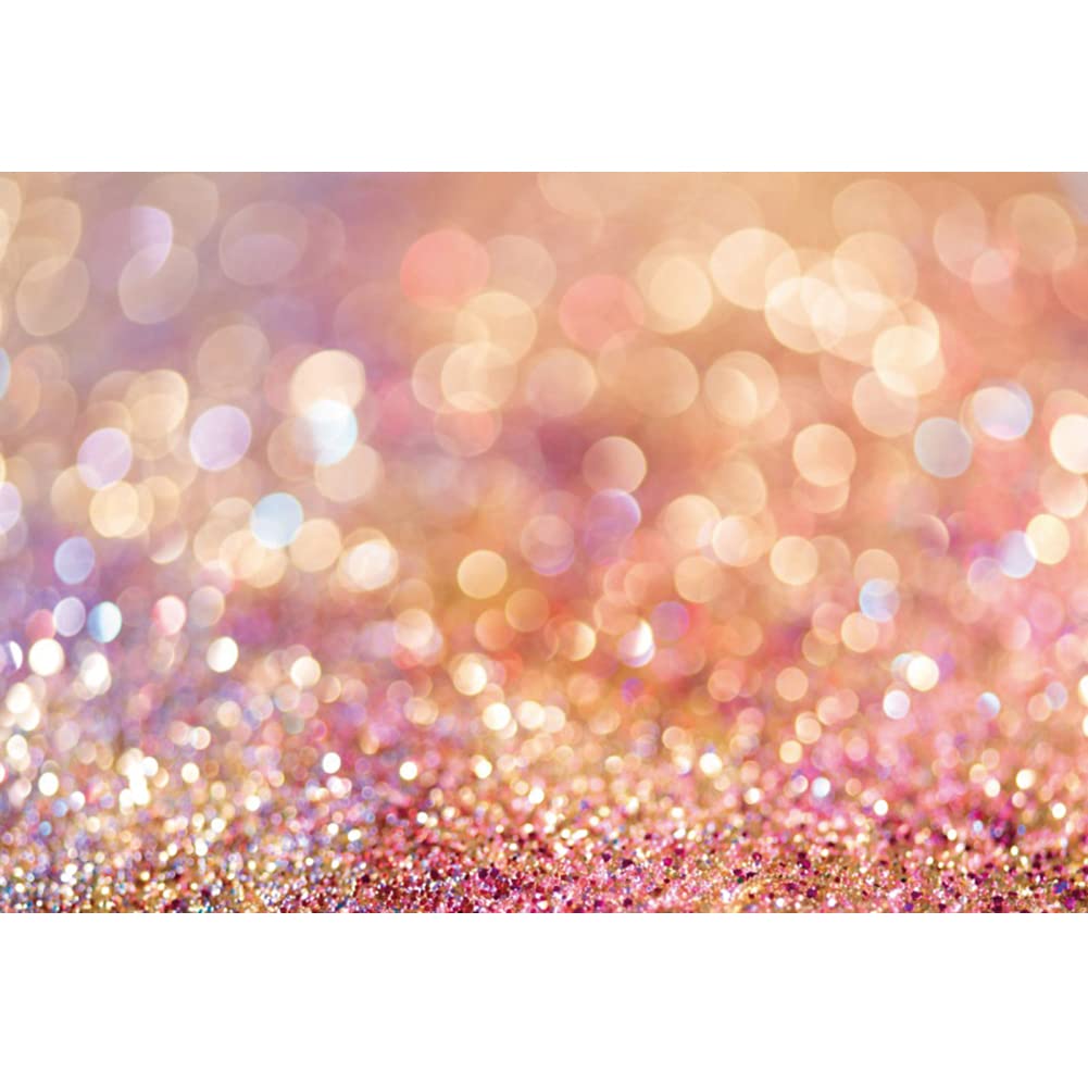 Gold And Pink Glitter Background