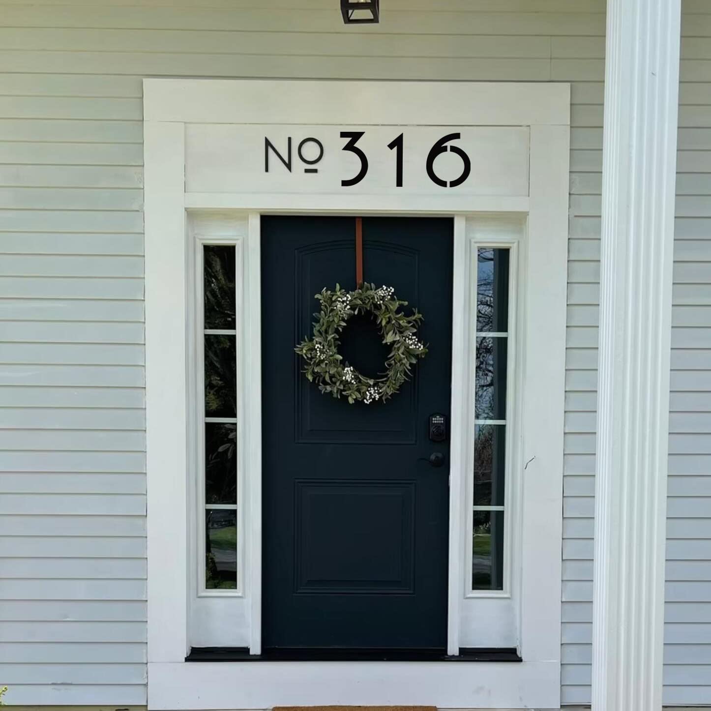 Snapklik.com : Large Number Stencil 12” Address Number Stencils Curb ...