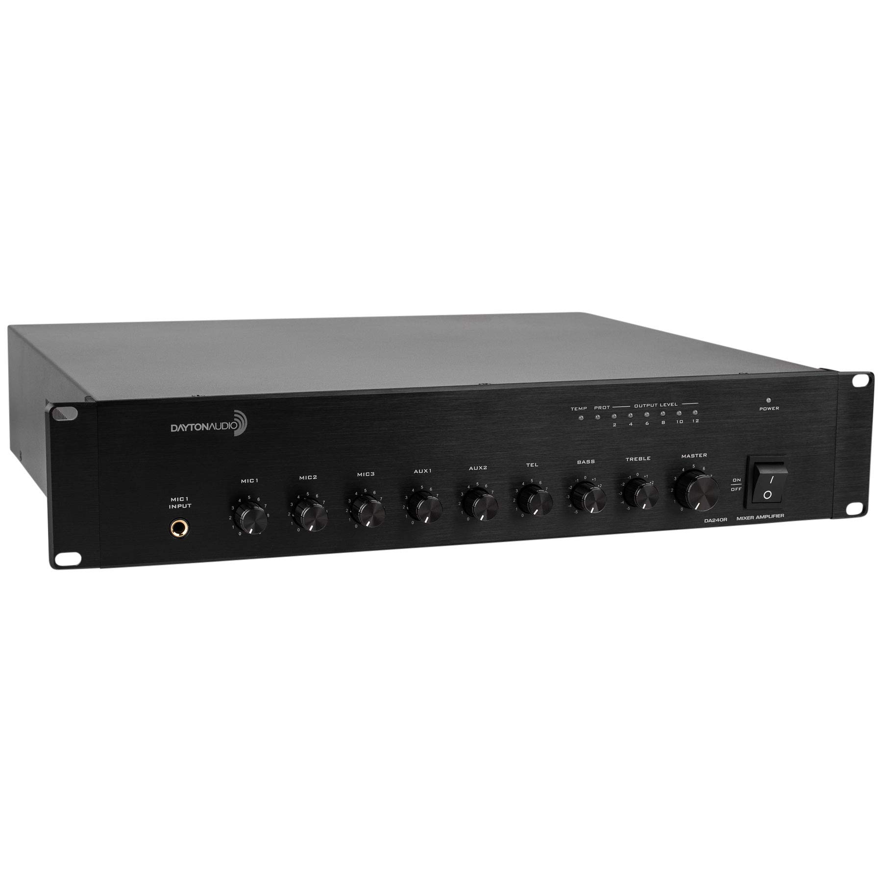 Snapklik.com : DA240R 240W 2U Rack Mount Mixer-Amplifier 70V / 100V Or ...