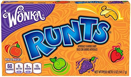 Amazon.com : Runts Candy 5 oz (Pack of 12) : Chocolate And Candy ...
