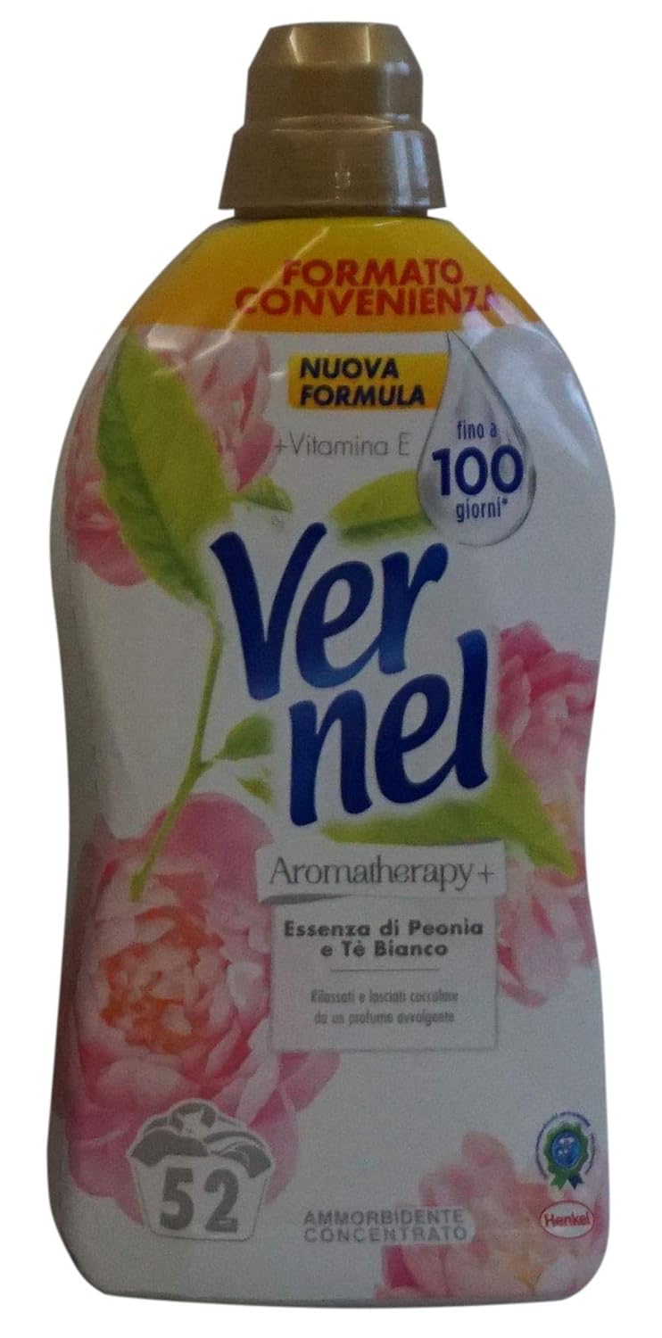 Amazon.com: Vernel Concentrated Fabric Softener, Peony And White Tea ...