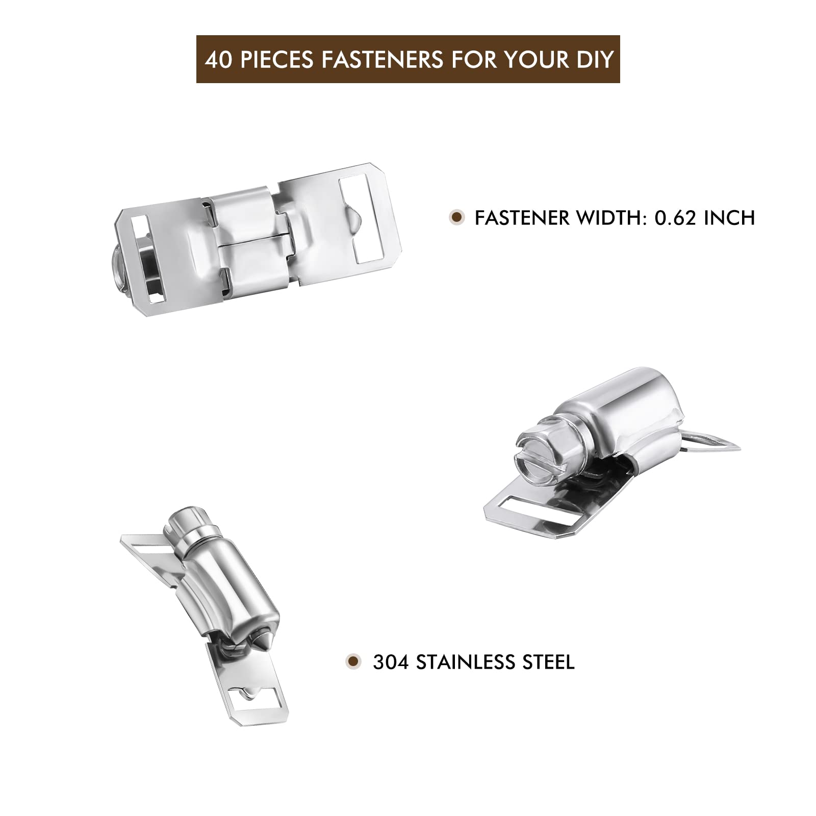 Snapklik.com : Ripeng Hoses Clamps Worm Duct Clamps Stainless Steel ...