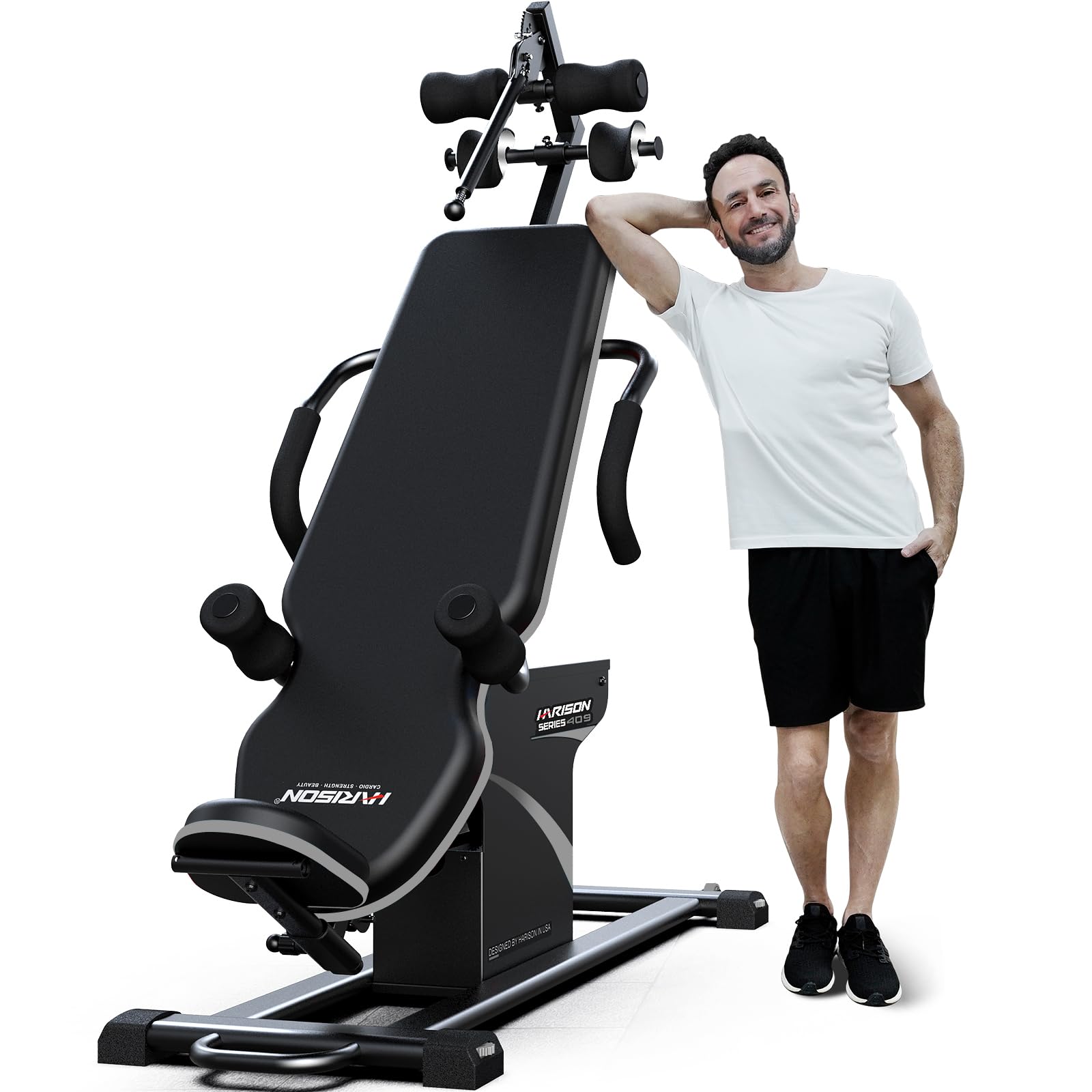 Snapklik.com : HARISON Electric Inversion Table For Back Pain Relief ...