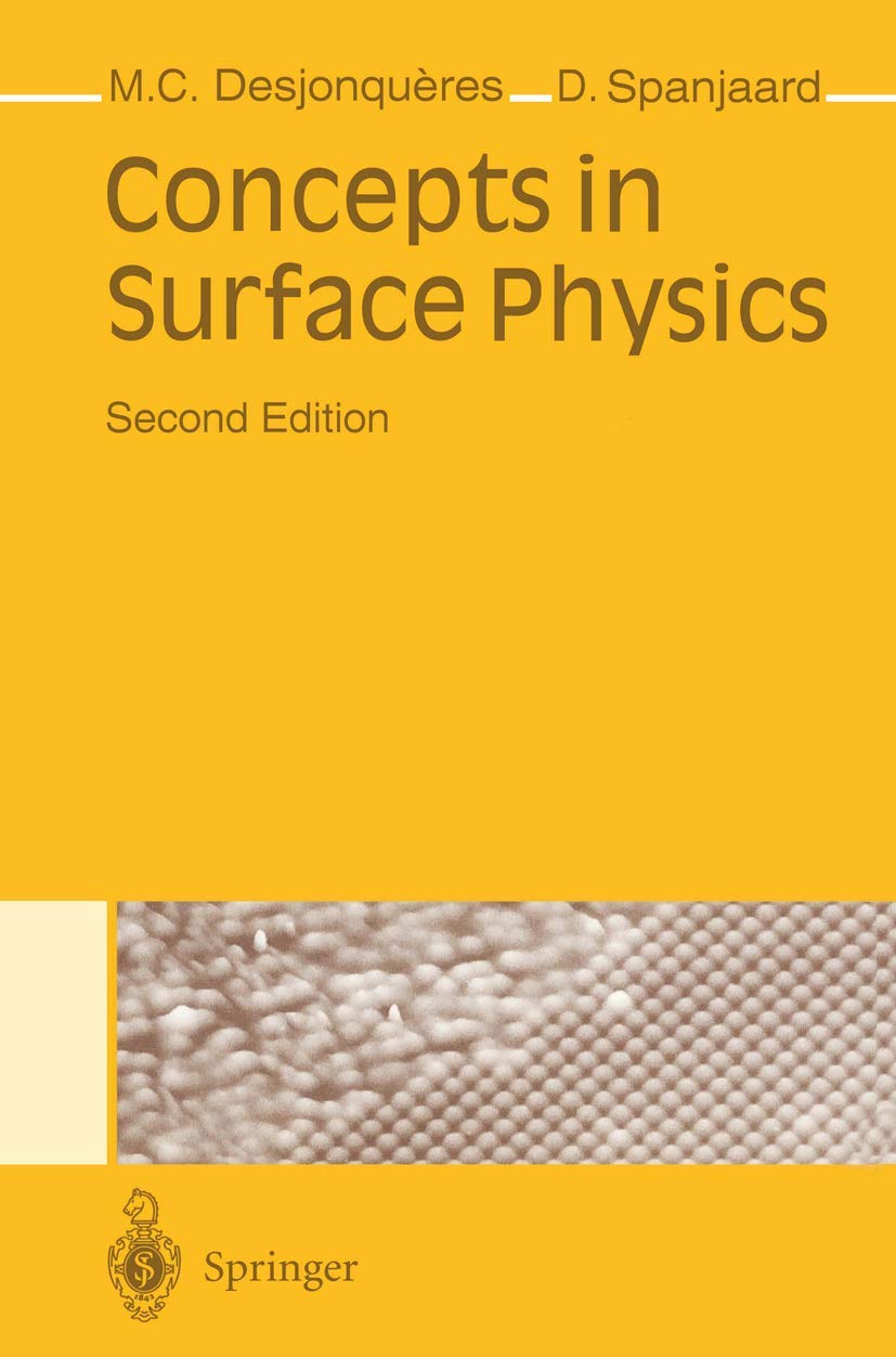 Amazon.com: Concepts in Surface Physics (Springer Series in Surface ...