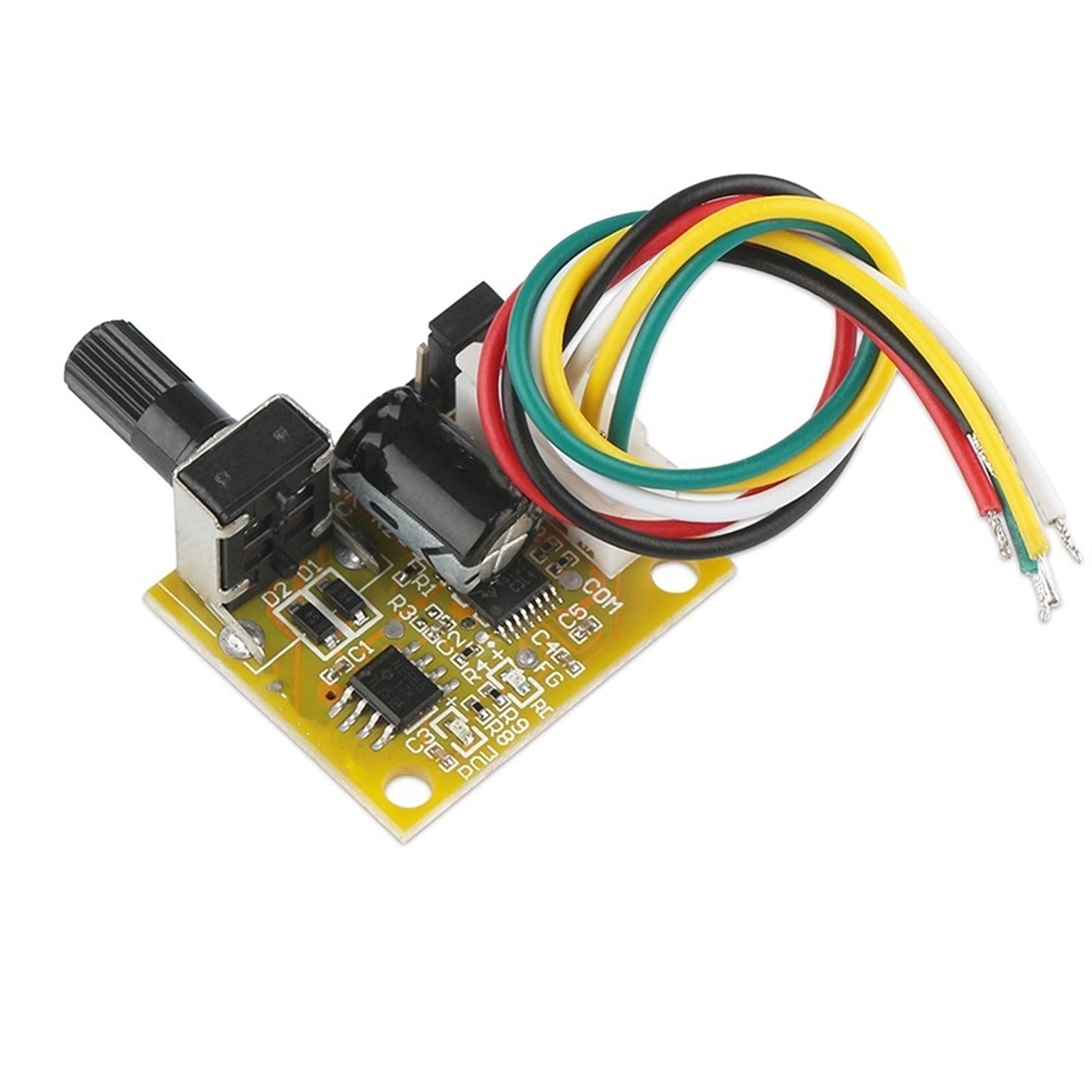Buy 3 Phase Motor Speed Controller DC Brushless Driver Board Module 15W ...