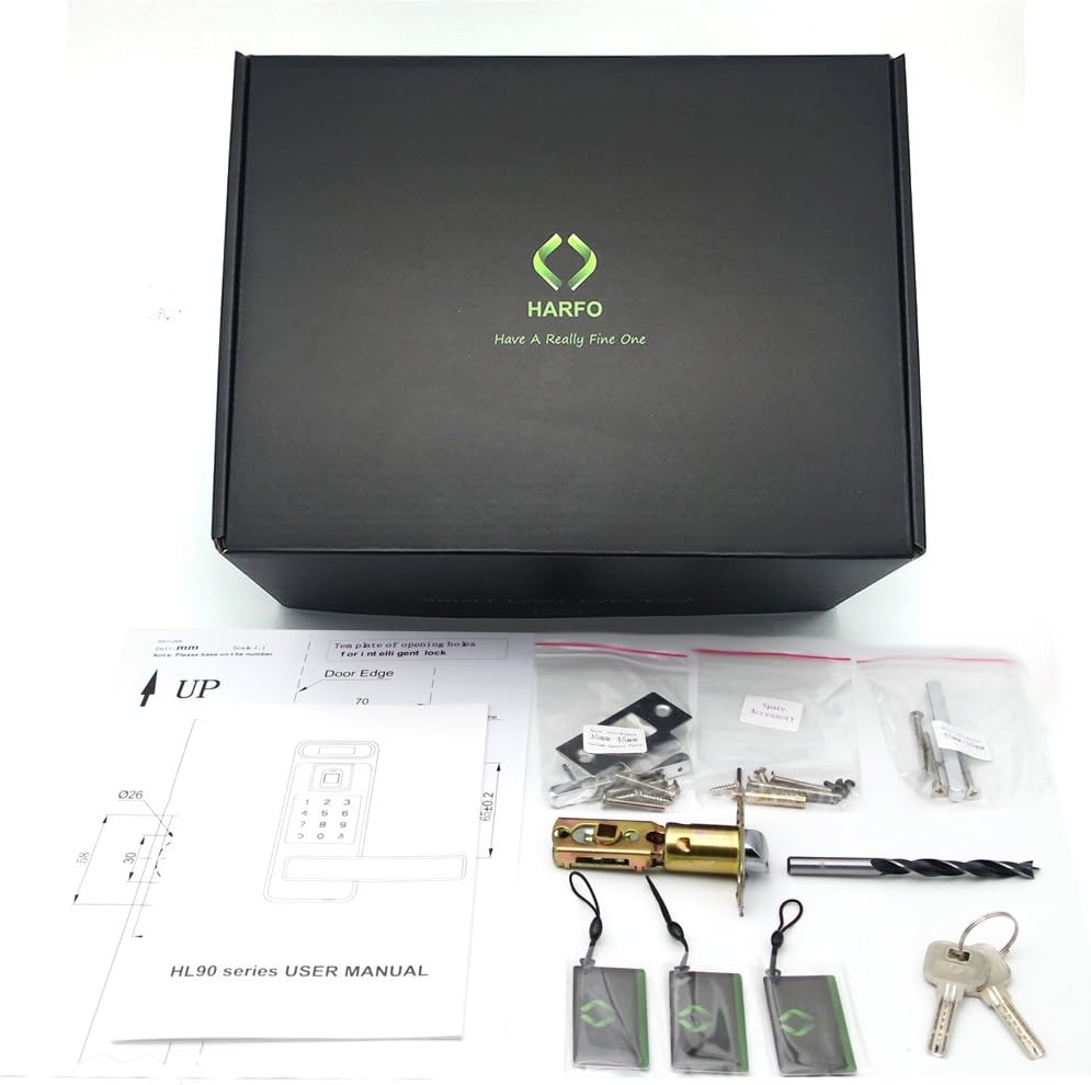 HARFO F02 Series Smart Lever Door Lock User Manual