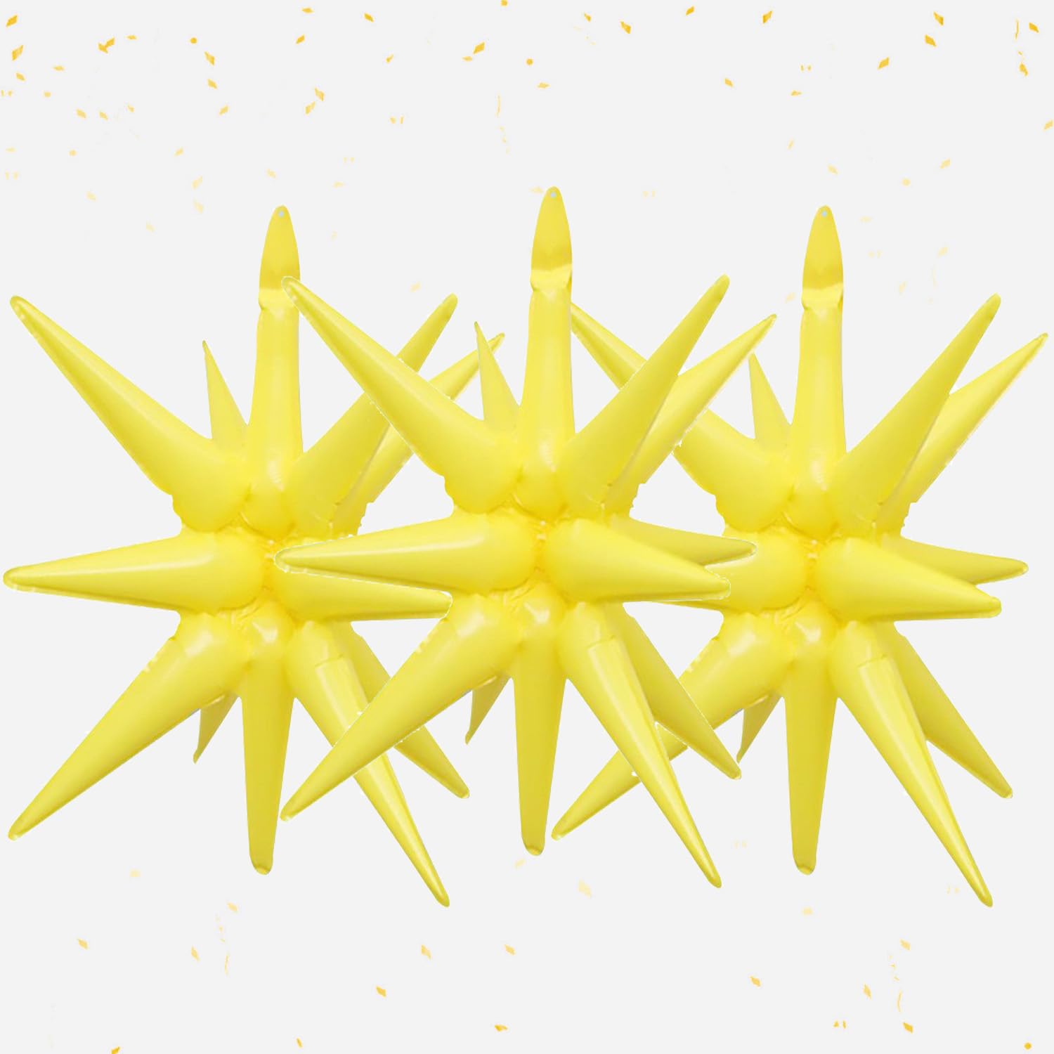 Amazon.com: Yellow Star Balloons Birthday Balloons Wedding Balloons ...