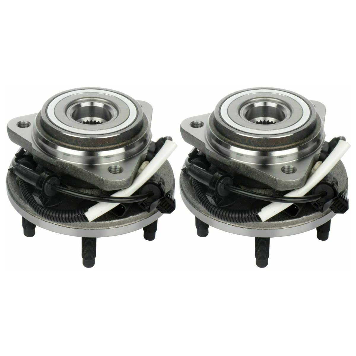 Amazon.com: AutoShack Front Wheel Hub Bearing Pair of 2 Driver and ...