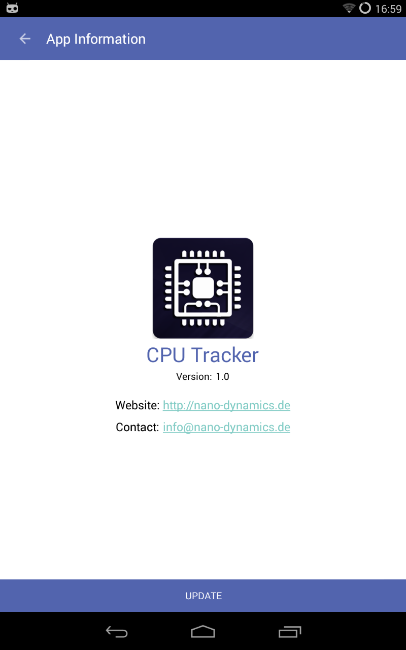 CPU Tracker - App on Amazon Appstore