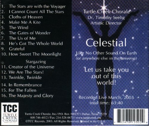 Turtle Creek Chorale, Timothy Seelig - Celestial - Amazon.com Music
