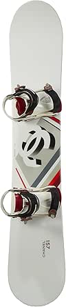 Amazon.com: Chanel, Pre-Loved White Fiberglass 'CC' Sportline Snowboard ...