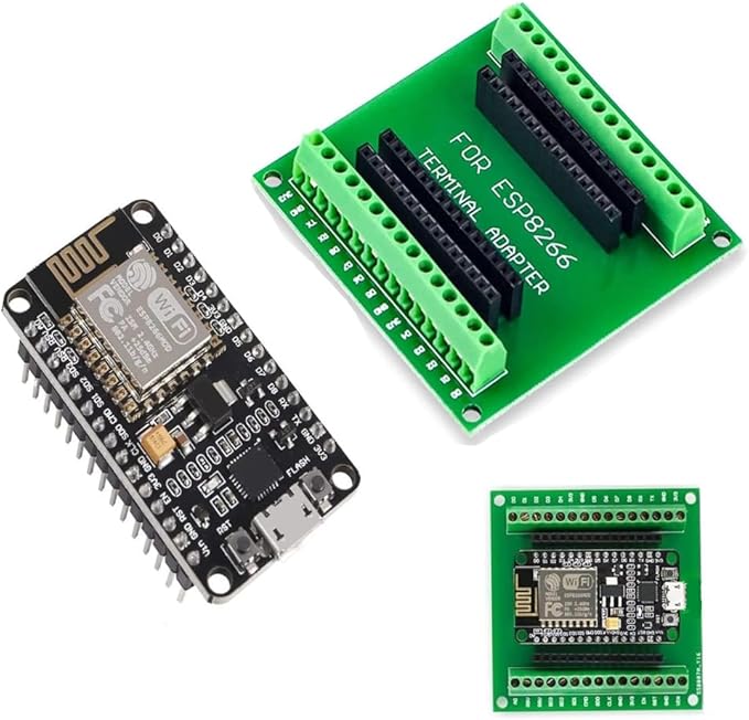 DUBEUYEW ESP8266 V2 Development Board WiFi WLAN Wireless Module ESP-12E ...