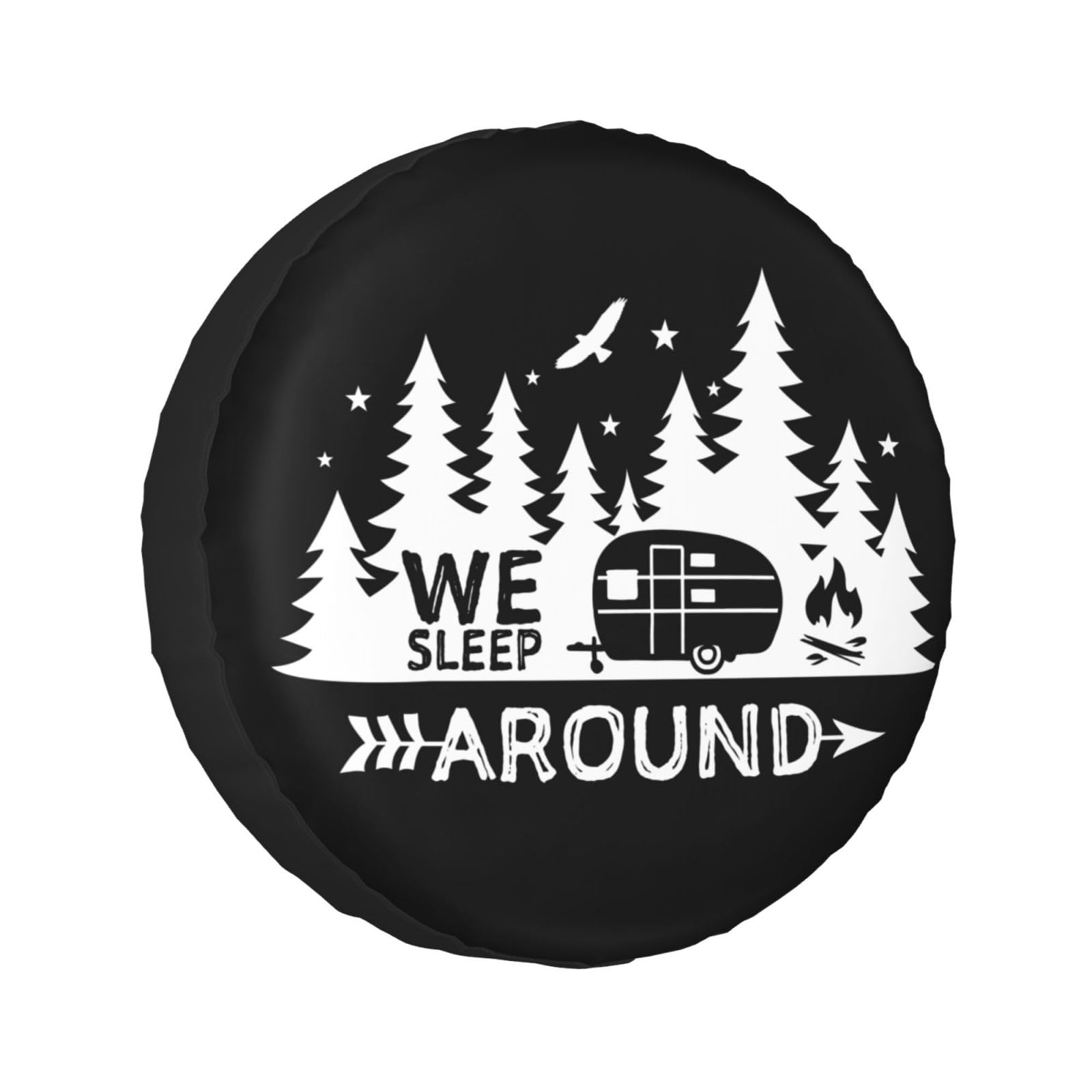 Amazon.com: 14 Inch Spare Tire Cover Weatherproof Sun Protection Wheel ...