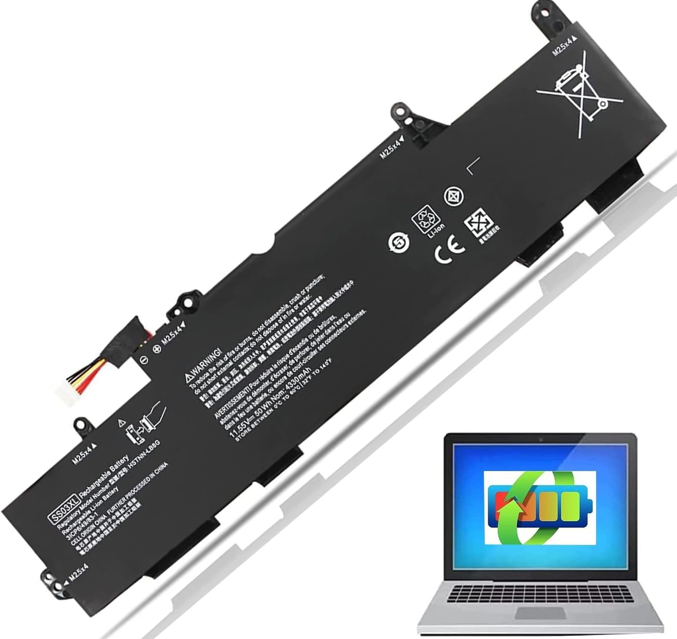 SS03XL 933321-855 Battery for HP EliteBook 840 G5,EliteBook 730 735 740 ...