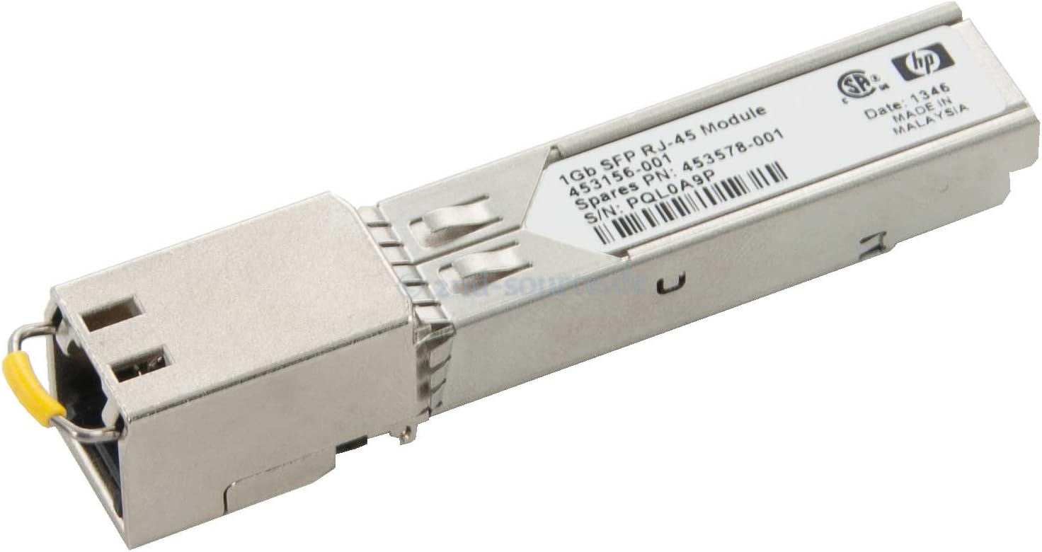 HP SFP Kit 1GB RJ-45 **Refurbished**, 453154-B21-RFB (**Refurbished ...