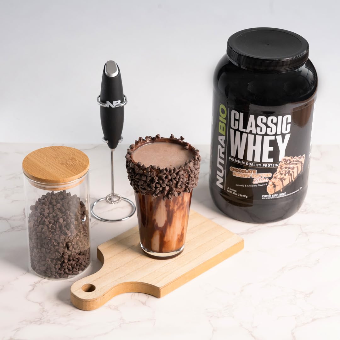 Snapklik.com : NutraBio Classic Whey Protein Powder- Full-Spectrum ...