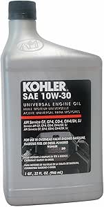 Kohler Command SAE 10W-30 Engine Oil 950ml 25 357 06-S : Amazon.com.au ...