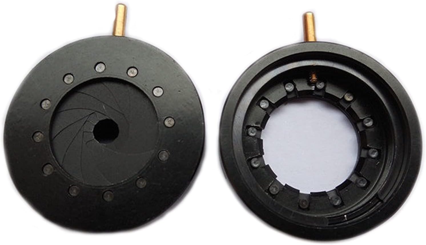 Amazon.com: DADAKEWIN Optical Iris Diaphragm 0.5-16mm Adjustable Iris ...