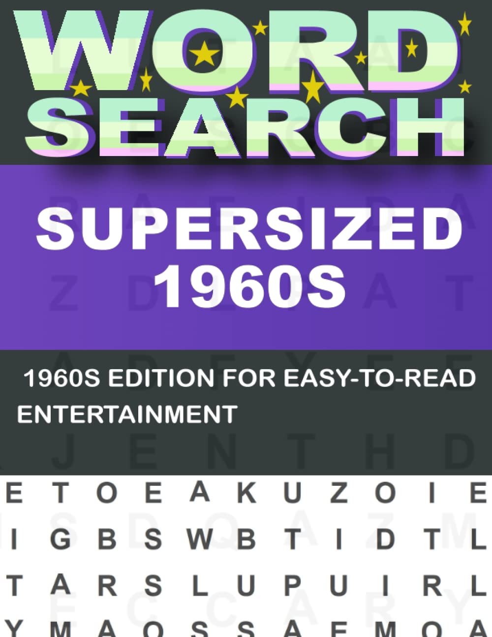 Supersized 1960s Word Search For Adults: A Fun and Educational Pastime ...