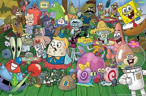 Amazon.com: SpongeBob SquarePants Movie Poster Print (11 x 17): Posters ...