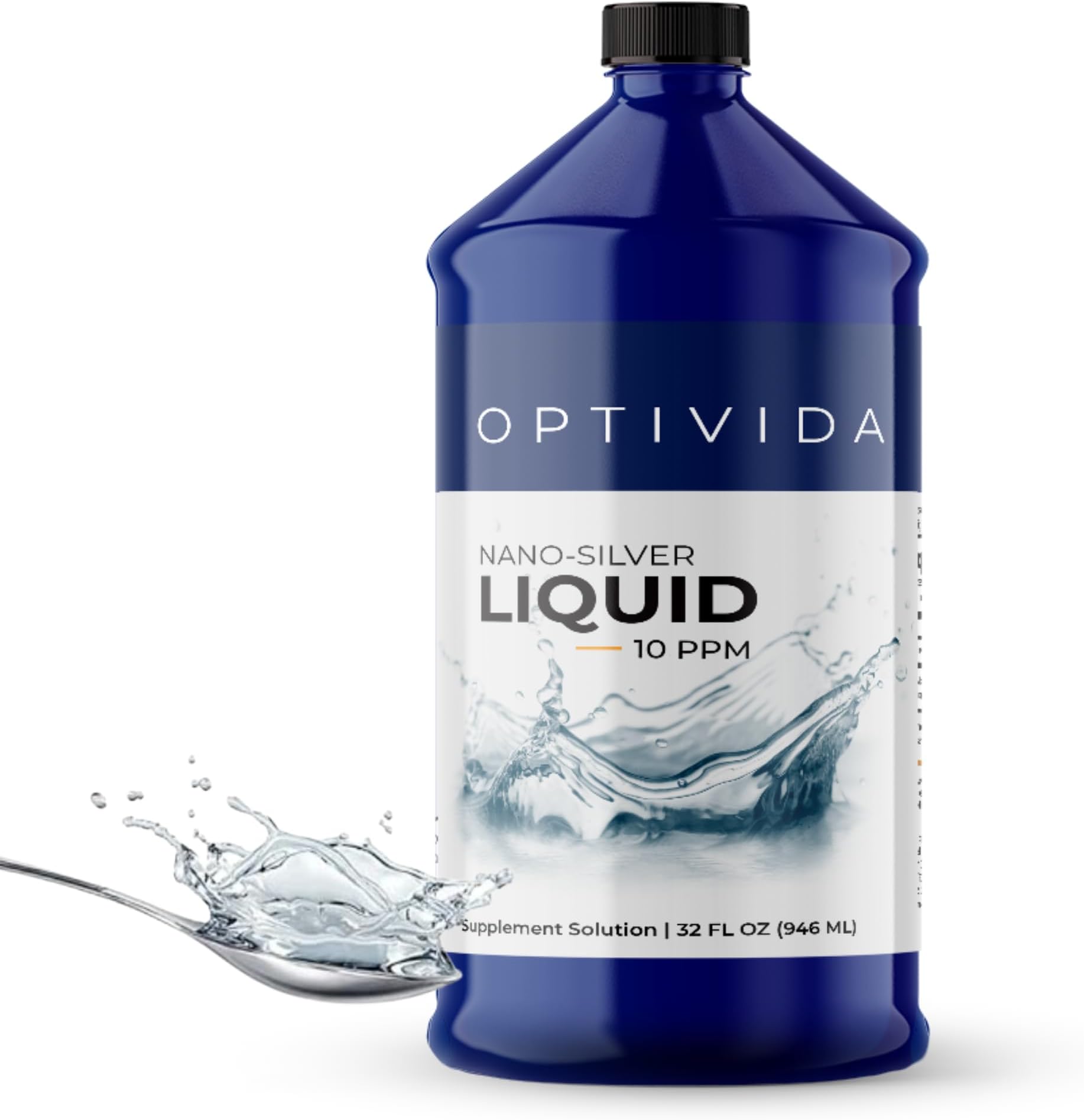 Amazon.com: Optivida Health- Colloidal Nano Silver Liquid for Immune ...