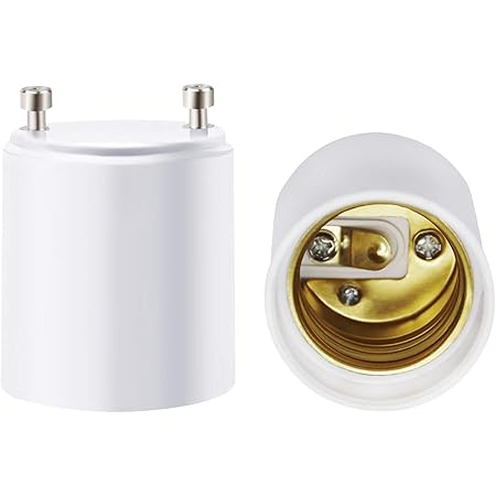 Onite GU24 to E27 E26 Adapter for LED Bulb, GU24 to Medium Base ...