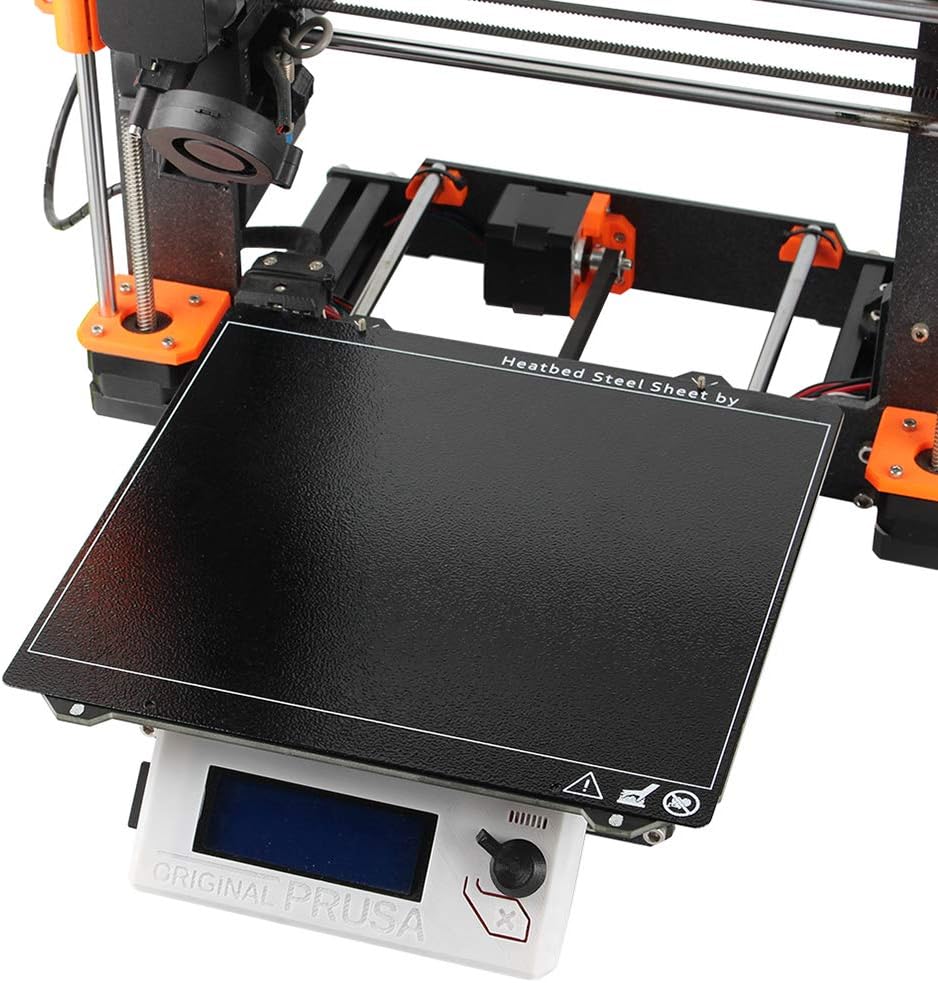 3D Printer Spring Steel Sheet PEI Double Sided Textured Heat Bed w ...