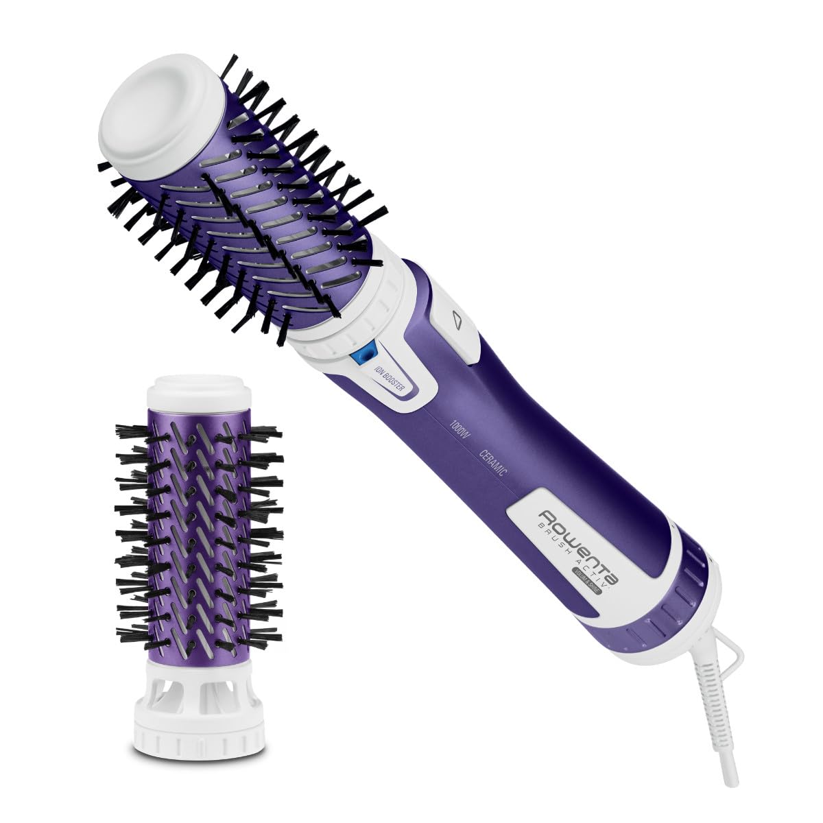 Rowenta Brosse soufflante rotative Brush Activ' Volume & Shine, Séchage ...