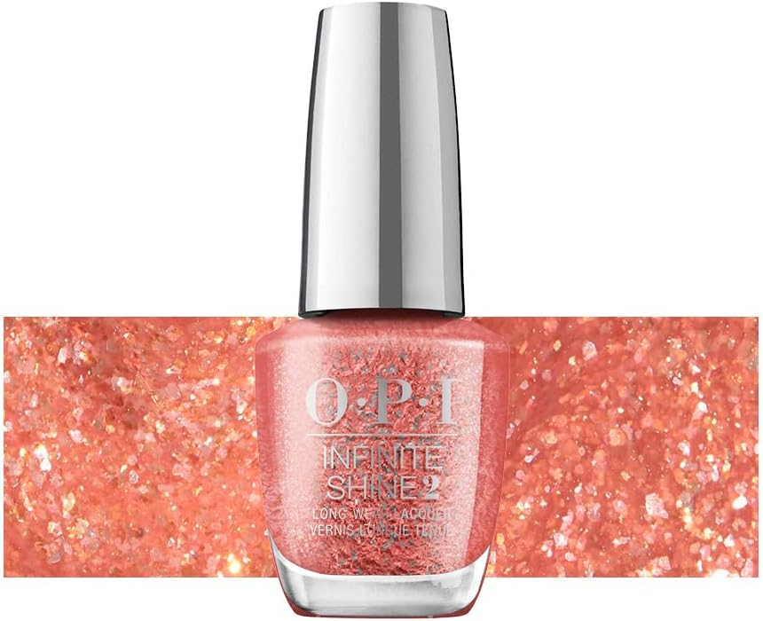 Amazon.com: OPI Infinite Shine, Opaque Shimmer Finish Rose Gold Nail ...