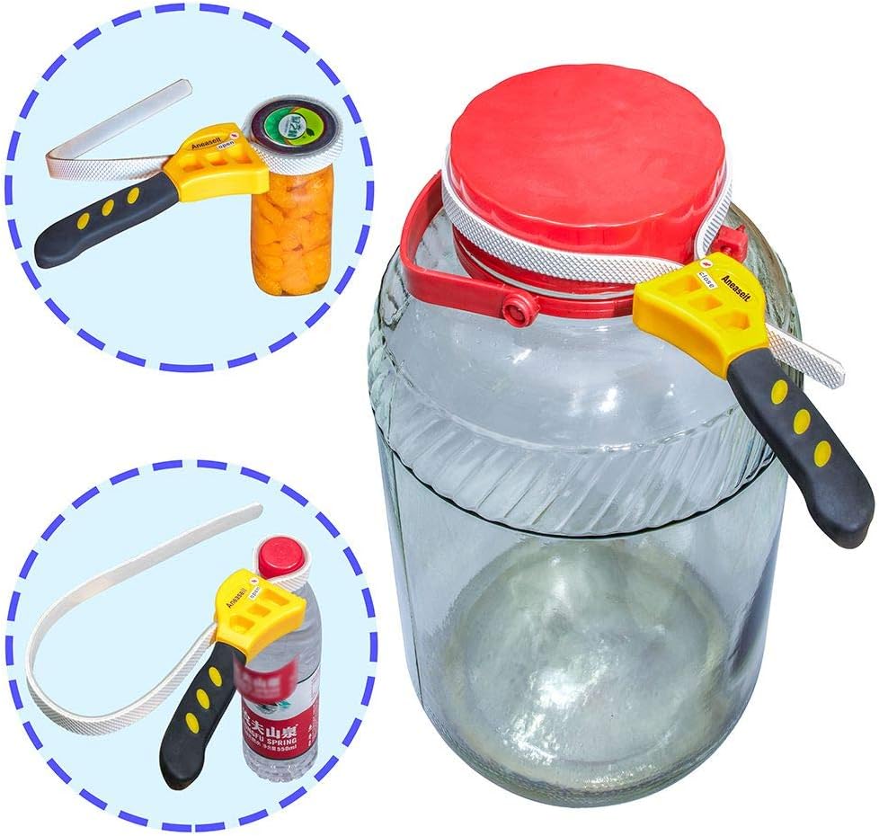 Amazon.com: Norpro 3-Piece Jar Opener Set, Assorted Sizes, Multicolored ...