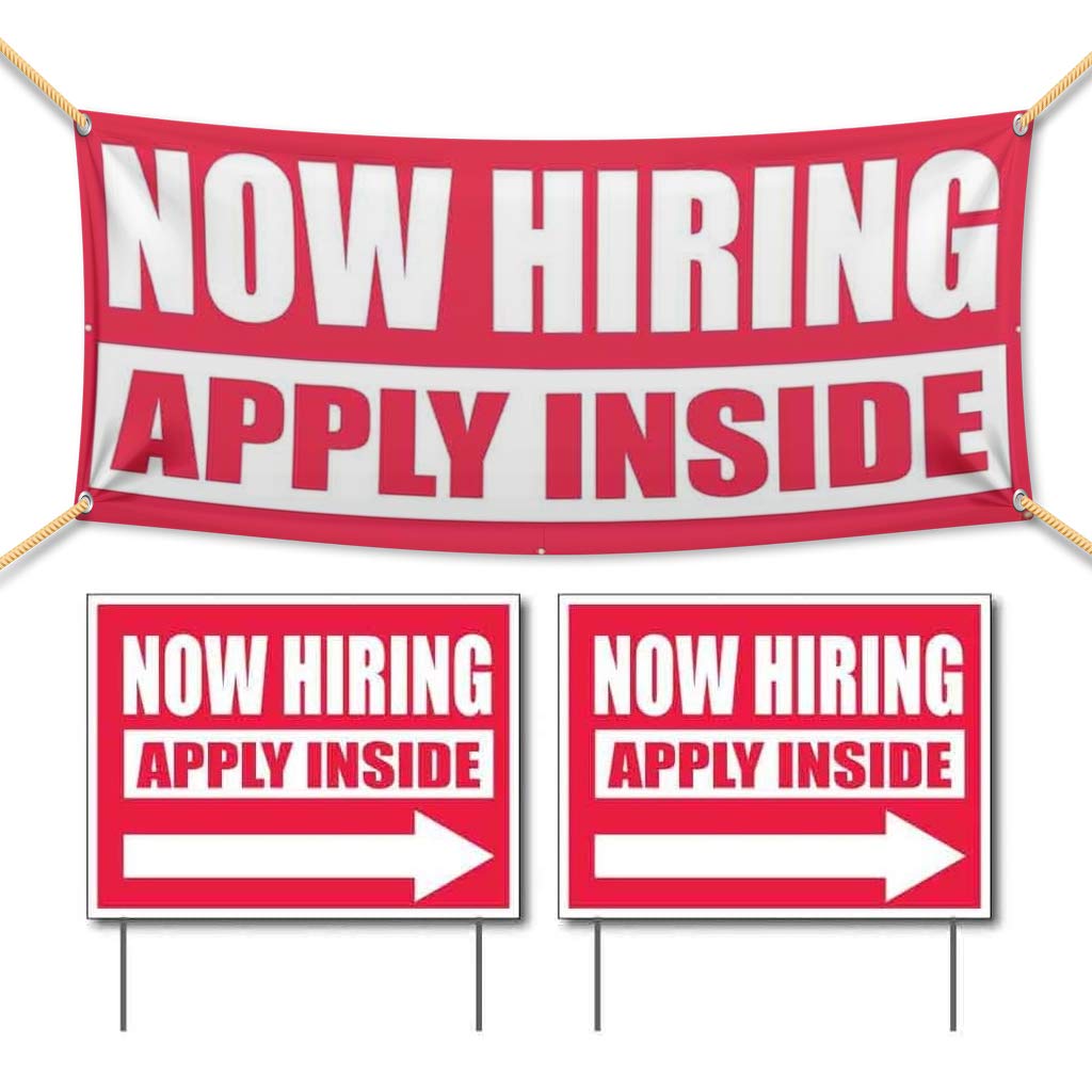 Now Hiring Banner