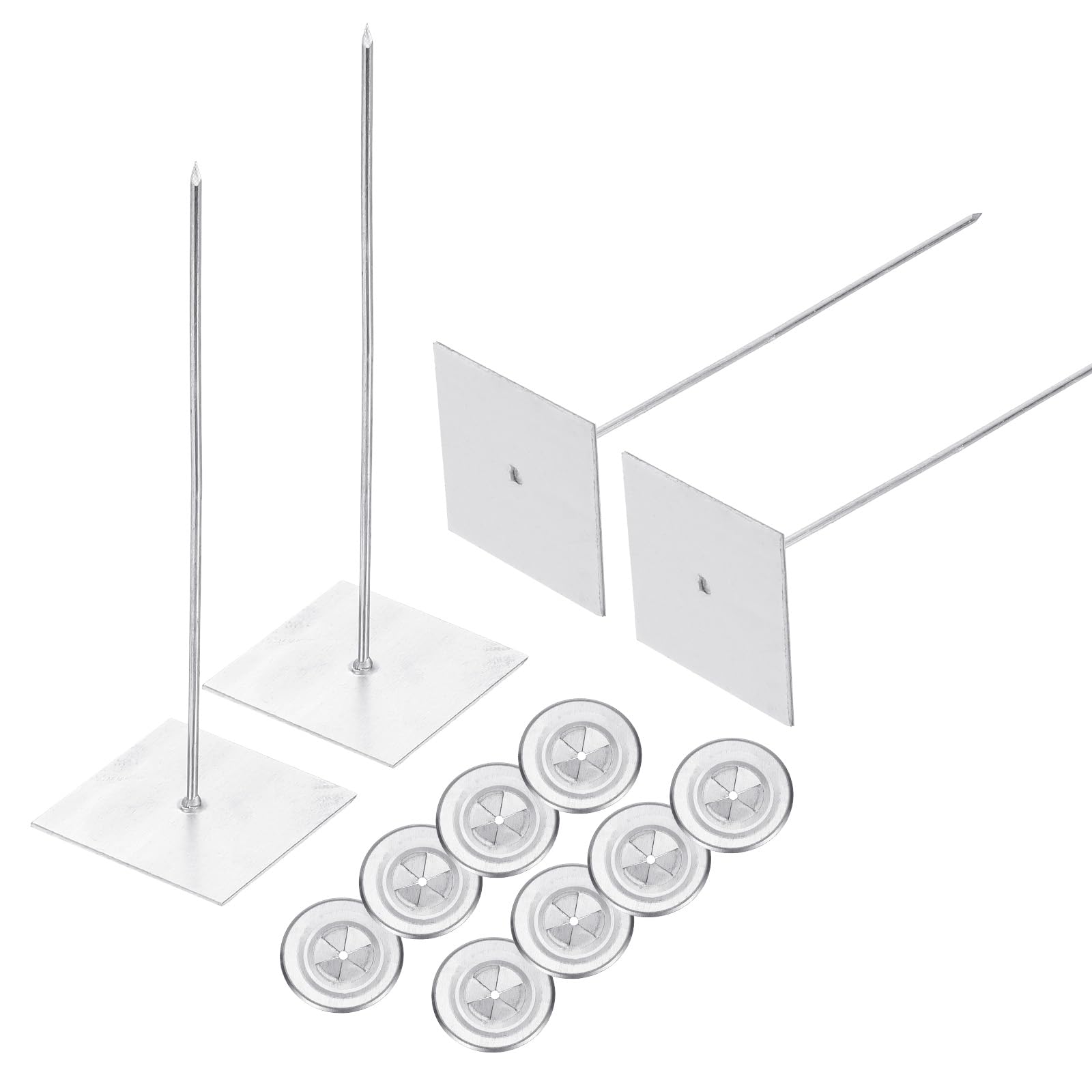 Snapklik.com : HiPicco 120mm Self Stick Insulation Pins, 50 Sets 1.5 ...
