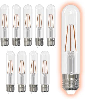 GoodBulb 5 Watt Nostalgic Short Tube Light Bulbs | 40W Equivalent LED ...