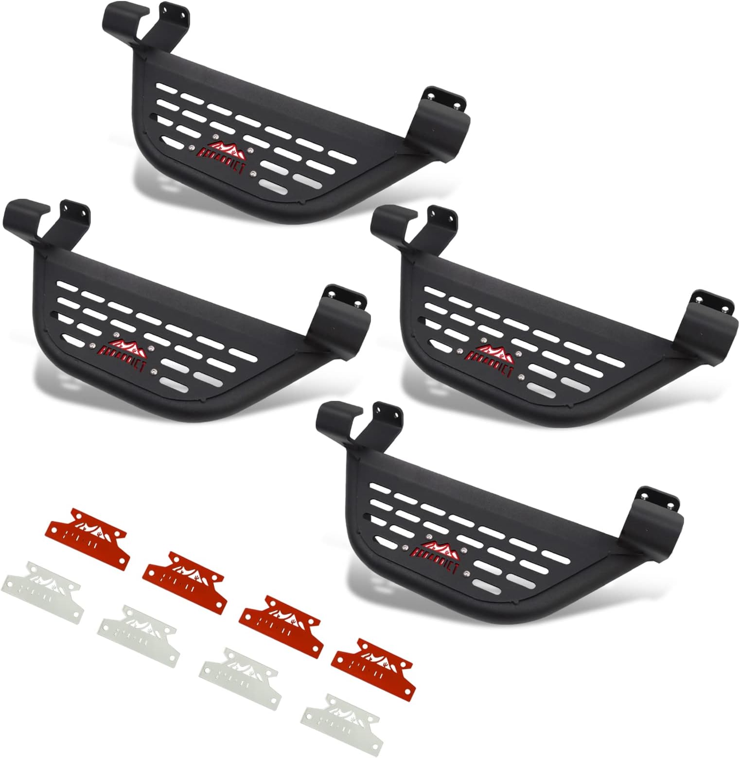 Amazon.com: Broaddict 4X EZ-Steps Fit for 2021-2025 Ford Bronco 4 Door ...