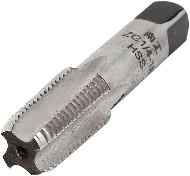 Yuhtech 5Pcs Steel BSP 55 Degree Hand Taper Pipe Thread Tap G1/8 G1/4 ...