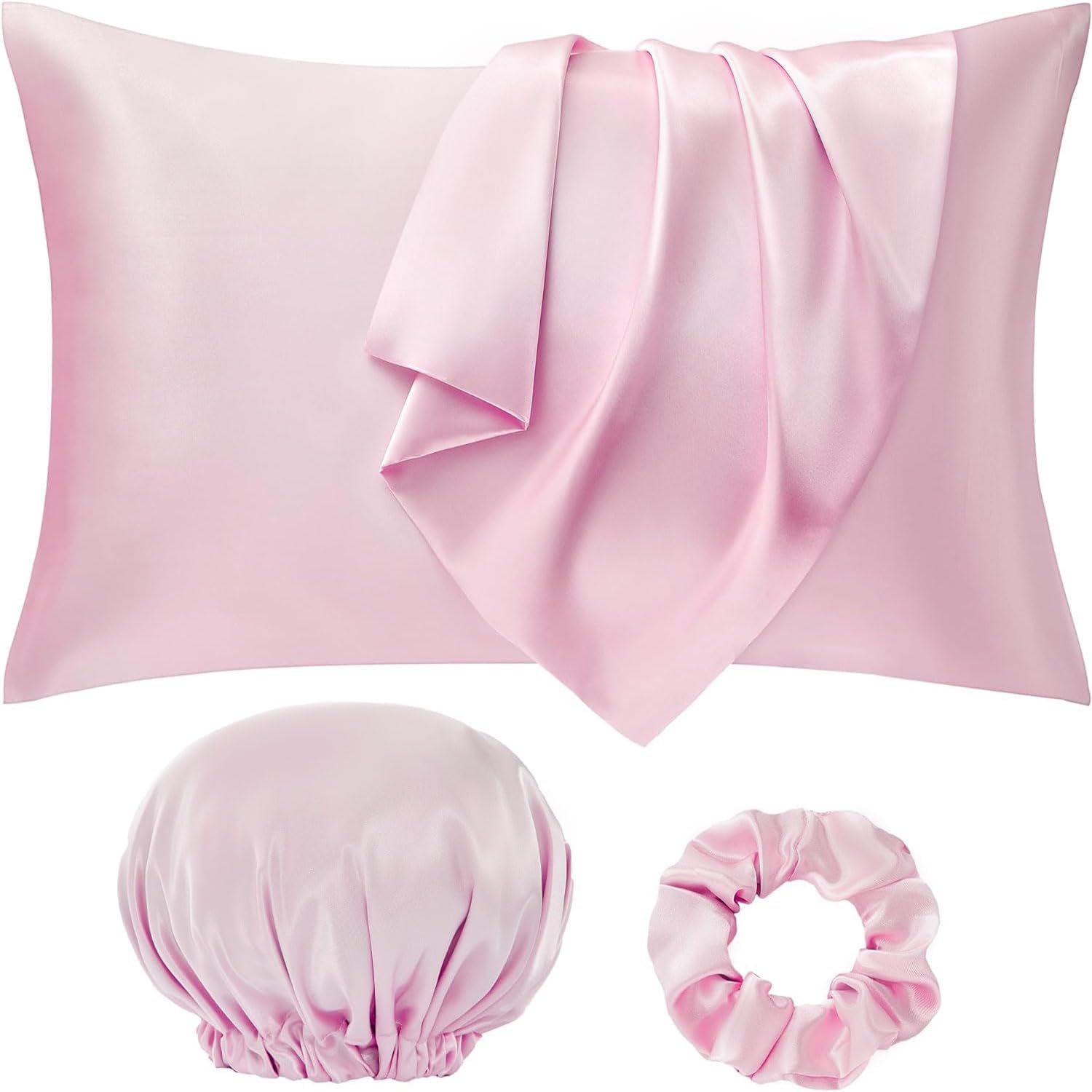 Seiwohl Silk Satin Pillowcase Soft as Silk Pillowcases for Hair and ...