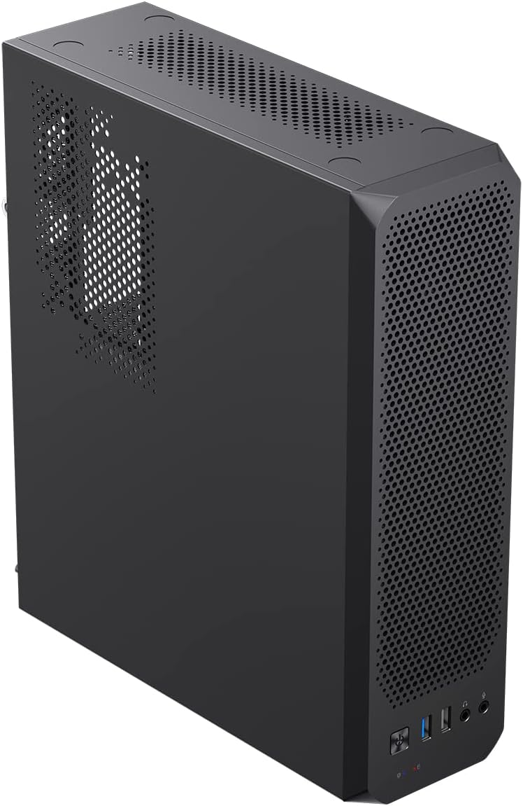 Amazon.com: CiT S8-13 SFF Micro ATX Desktop Case 8.3 Litre with Mesh ...
