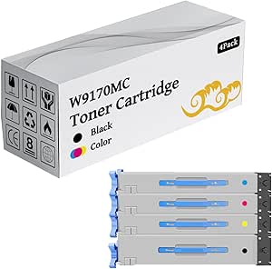 Amazon.com: W9170MC W9171MC W9172MC W9173MC Toner Cartridge Replacement ...