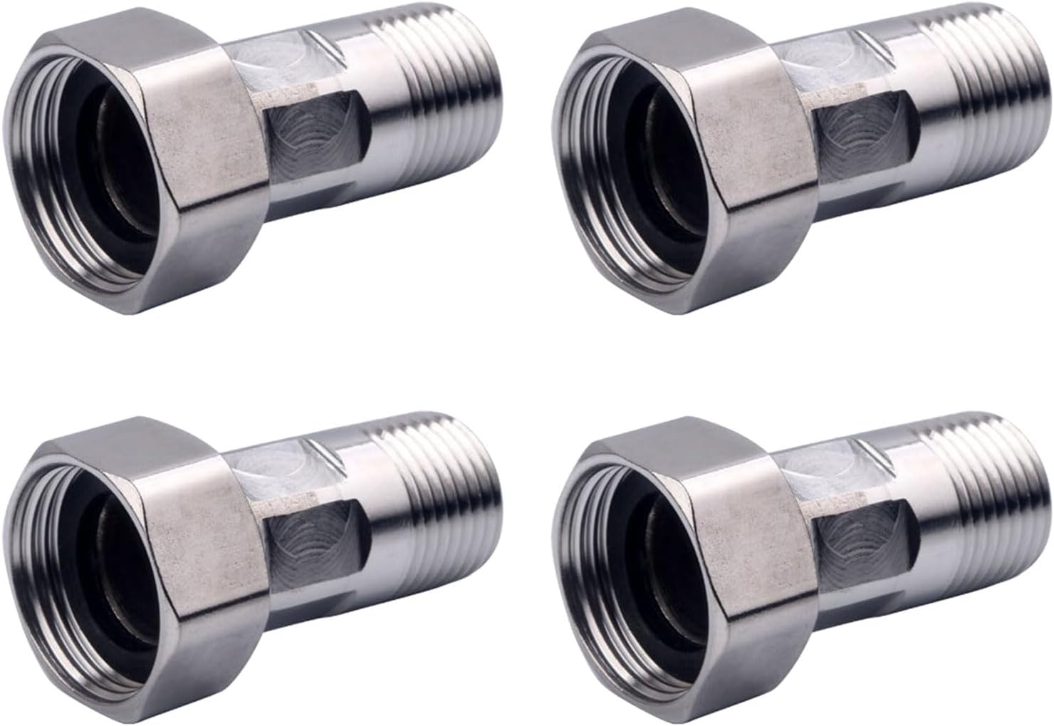 4Pcs Water Pipe Reducing Union Water Meter Pumps Pipe Fitting Coupling ...