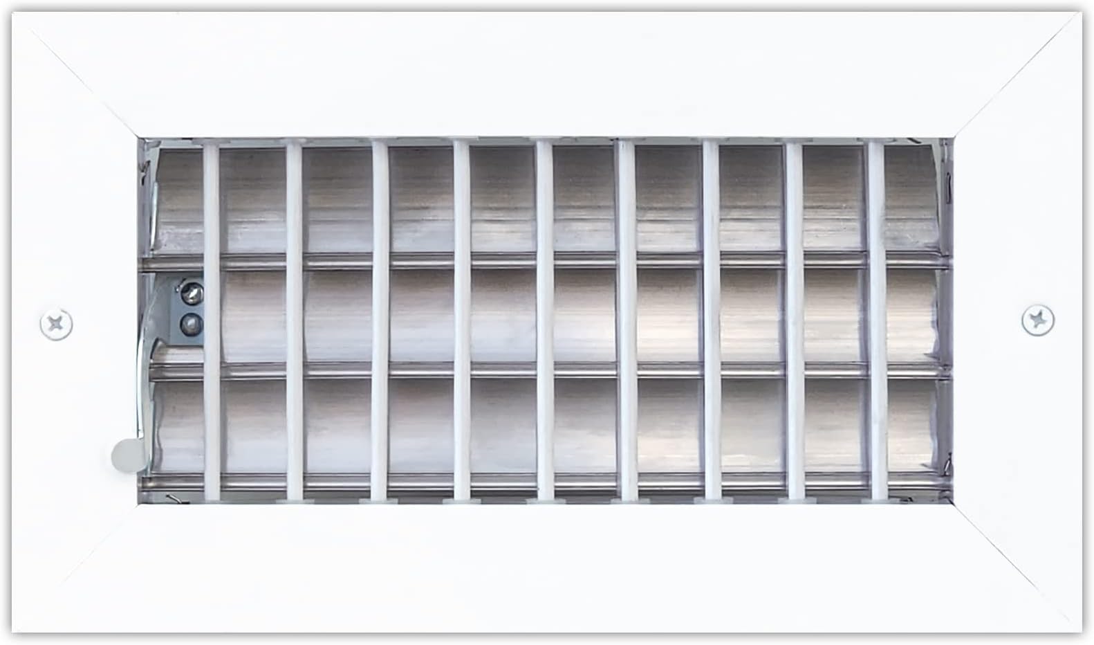 8"w x 4"h Adjustable AIR Supply Diffuser - HVAC Vent Cover Sidewall or ...