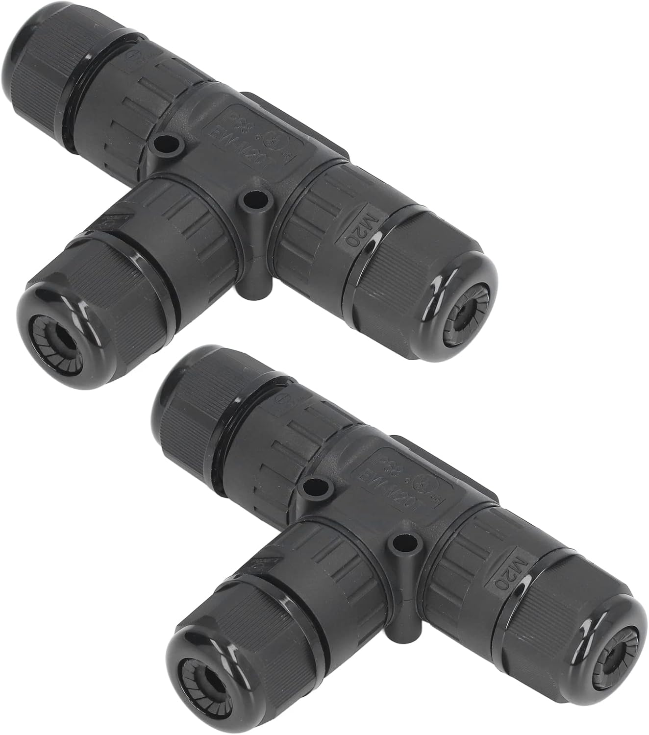 IP68 Waterproof Cable Connector 3-Channel 3-poles - 3 Way Wire ...