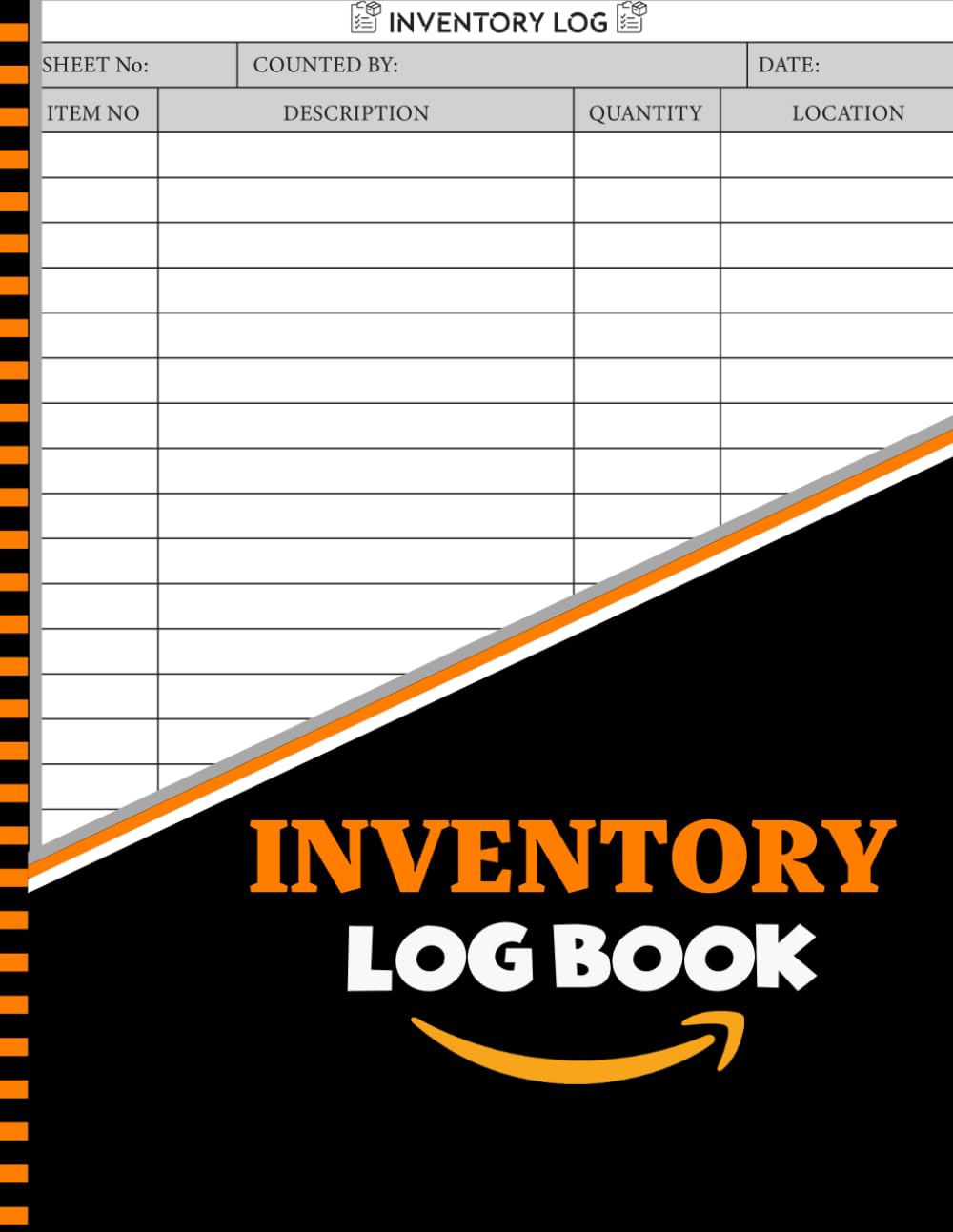Amazon.com: Inventory Log Book: Inventory Book For Small Business and ...