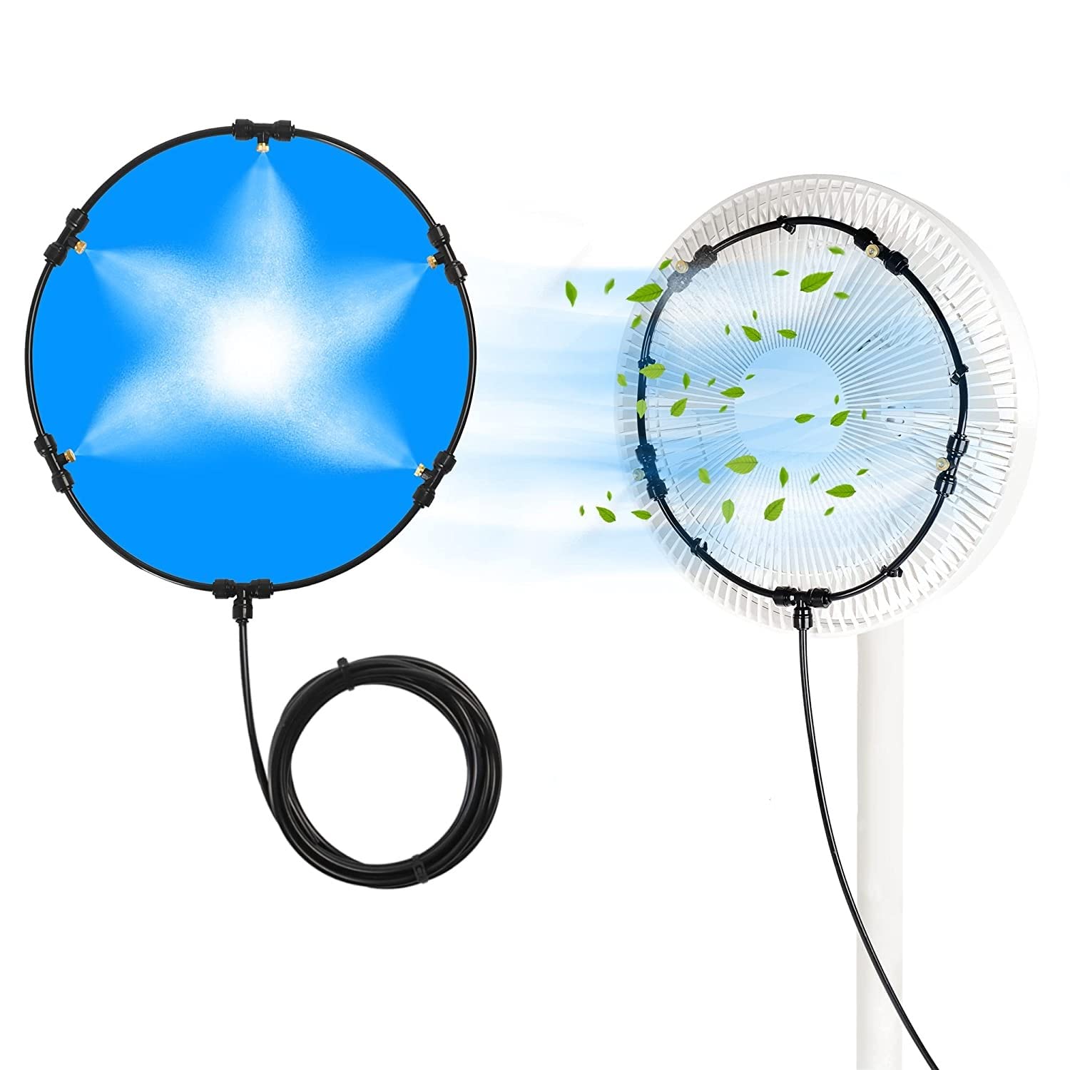 Vpllex Misting System For Cooling Mister System Outside Patio Producing ...